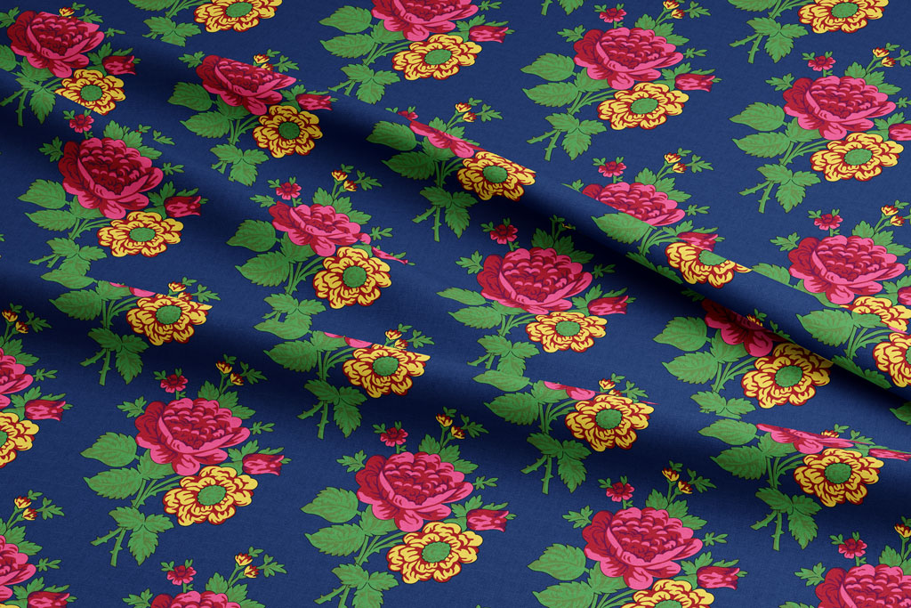 MUHU ROOS BLUE basic cotton – Hylda